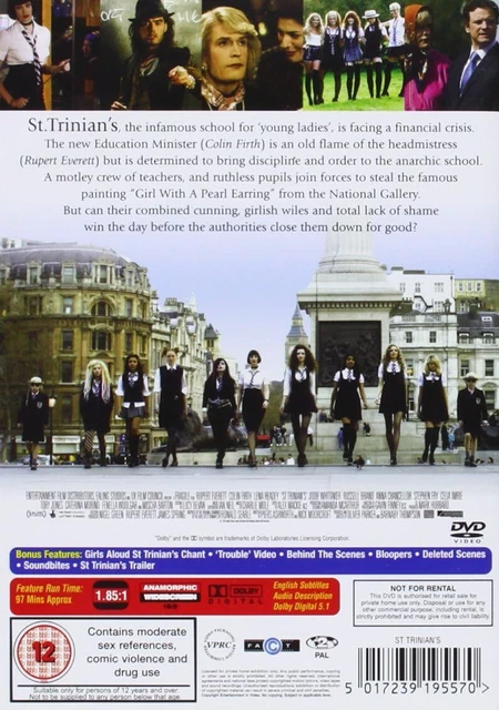 ST TRINIAN'S (DVD) Rupert Everett Colin Firth Jodie Whittaker Russell ...