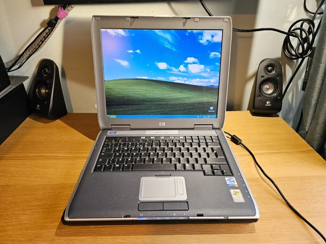 14& HP OMNIBOOK xe4400 Pentium 4 2.0GHz Windows XP Vintage Retro Legacy ...