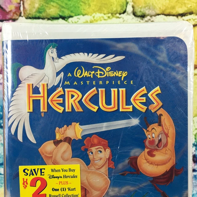 HERCULES WALT DISNEY Masterpiece VHS Videotape Animated Movie #9123A Sealed NEW! £13.81 ...