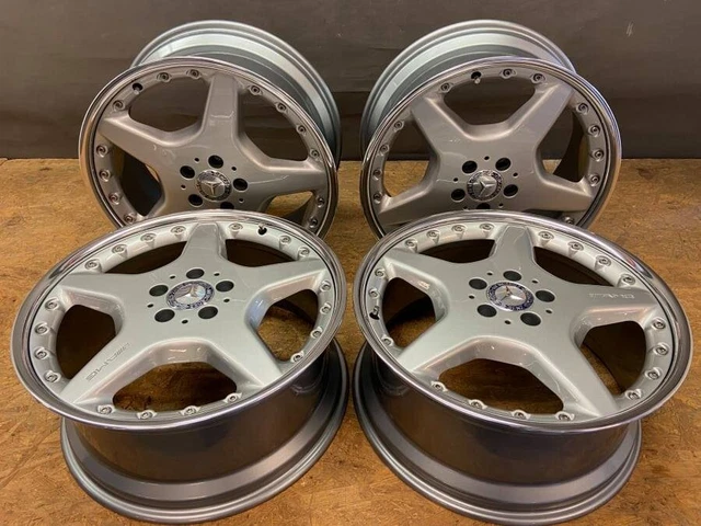 MERCEDES AMG STYLING 3 ALUFELGEN 8,5x19 ET44 mehrteilig W220 C215 ...