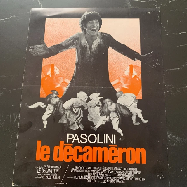AFFICHE DE CINÉMA ancienne du film: LE DECAMERON EUR 15,00 - PicClick FR