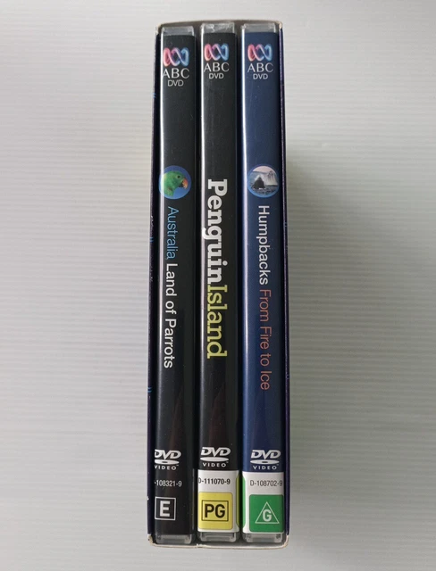 ABC NATURE DVD Box Set Land of Parrots Humpbacks Penguin Island Region ...