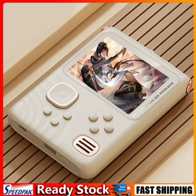 UK H12 RETRO Handheld Video Game Console 3.5in Screen Power Bank(Single ...