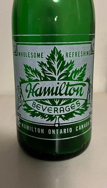 HAMILTON BEVERAGES - 30oz Soda Pop Bottle - Hamilton, Ontario, Canada ...