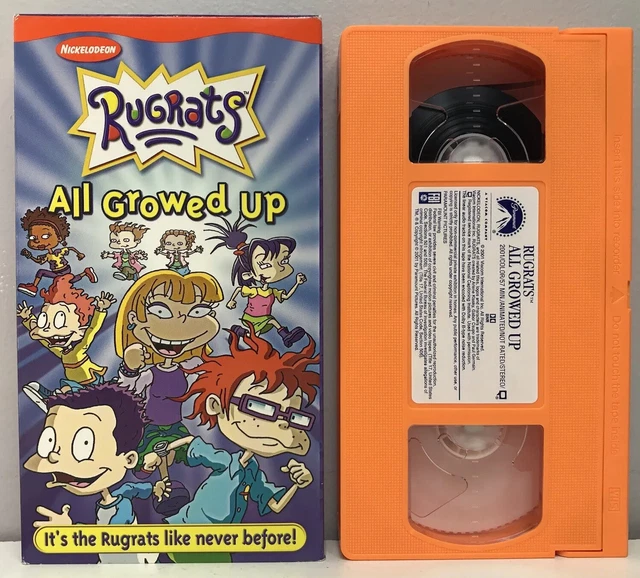 NICKELODEON RUGRATS ALL Growed Up VHS Video Tape BUY 2 GET 1 FREE ...