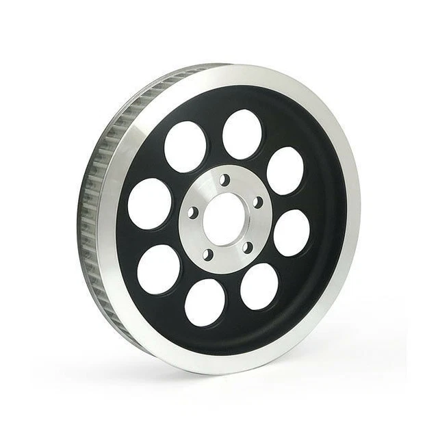 REAR BELT PULLEY 70 Teeth Black for Harley-Davidson Evo B.T. 84-99 ...