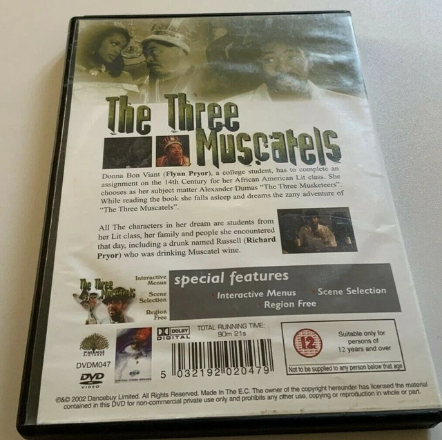 THREE MUSCATELS RICHARD Pryor Dvd Film Cert 12 EUR 7,01 - PicClick IT