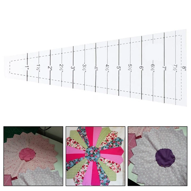 BOLD MARKINGS AND Easy Measurement with Acrylic Template Ruler for ...