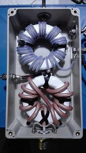 UNUN (BALUN) HI POWER 9:1 + RF CHOKE 3 Kw HF ANTENNA LONG-WIRE END-FED ...