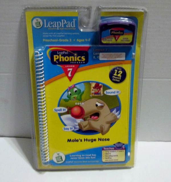 LEAPFROG LEAPPAD LESSON 7 Phonics (Long Vowels E, O and U) NEW in ...