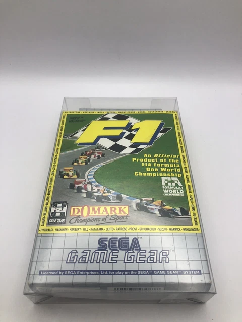 F1 SEGA GAME Gear Rare W/Manual 8 Bit Retro 1993 #0341 £55.00 - PicClick UK