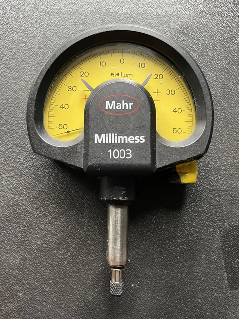 MAHR FEINZEIGER ± 50µm 0,001mm, 1 µm Messuhr micron Millimess 1003 EUR ...