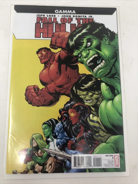 MARVEL FALL OF The Hulks Gamma Comic #1 One-Shot 2009 - D'occasion EUR ...