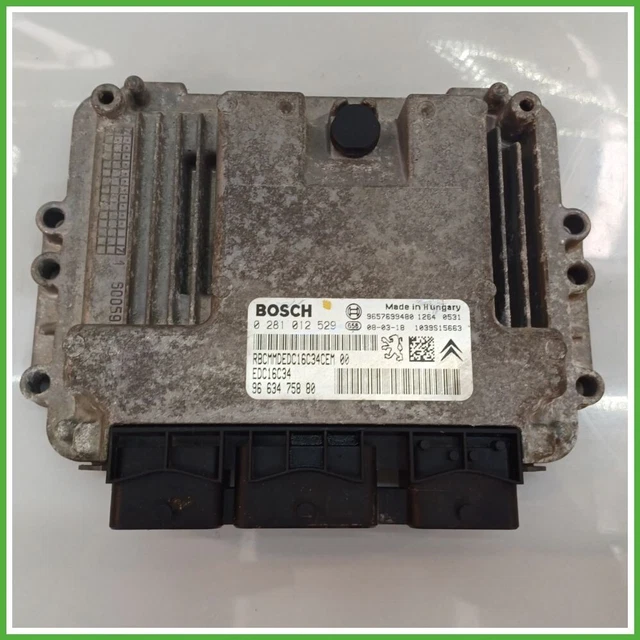 ECU BOSCH 0281012529 CITROEN C3 2a Série 1.4 50kw 1940WK Diesel EUR 170 ...
