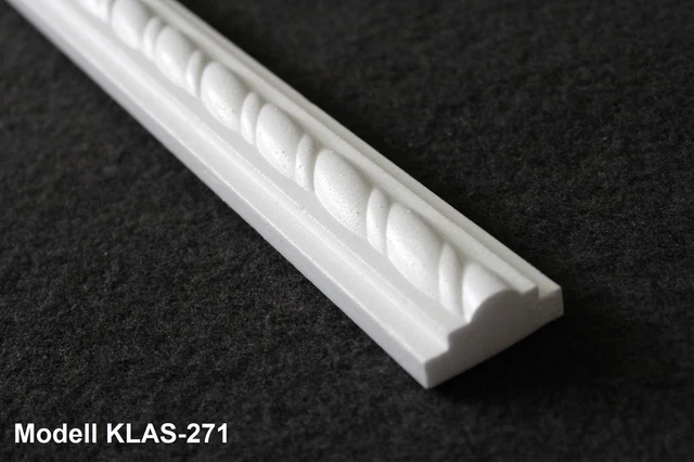 30 METER FRIESLEISTE Wandleisten Zierprofile Stuckleisten Styropor ...