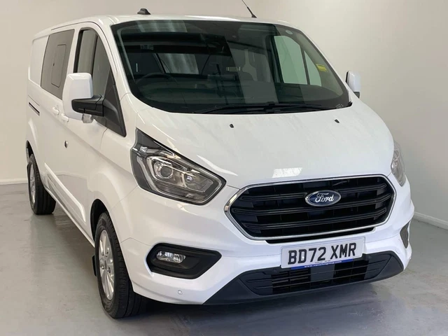 2022 FORD TRANSIT Custom 2.0 320 EcoBlue Limited Crew Van Auto L2 H1 ...