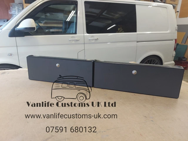 VW T5 T6 Overhead locker, top cupboards, Camper van project NOT FLAT ...