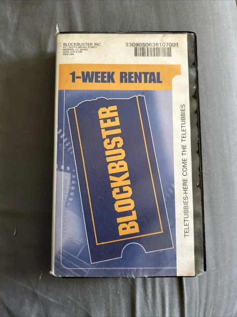 TELETUBBIES - HERE Come The Teletubbies (VHS, 1998) BLOCKBUSTER RENTAL ...