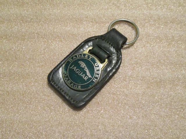 GENUINE JAGUAR HADLEY Green Garage Key Ring Xjs Xj6 Xk8 Xkr Xj12 Xj8 ...