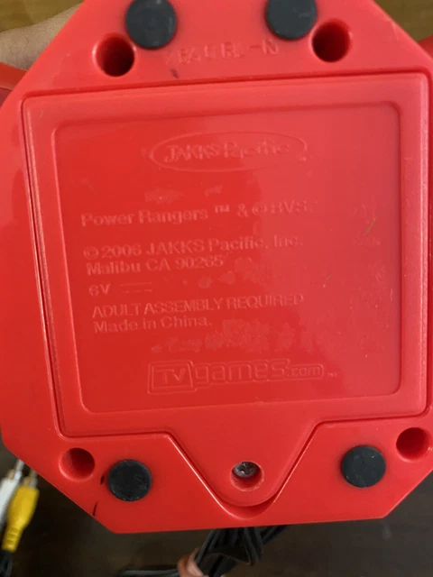 POWER RANGERS SPD Plug-N-Play TV Video Game Jakks Pacific 2006 Tested ...