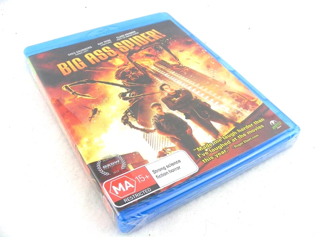 BIG ASS SPIDER Blu-ray Disc Brand New And Sealed Region Free 2014 $15. ...