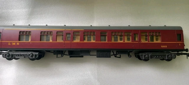 LIMA O GAUGE Maroon Lms Coach mk 1 £30.84 - PicClick UK