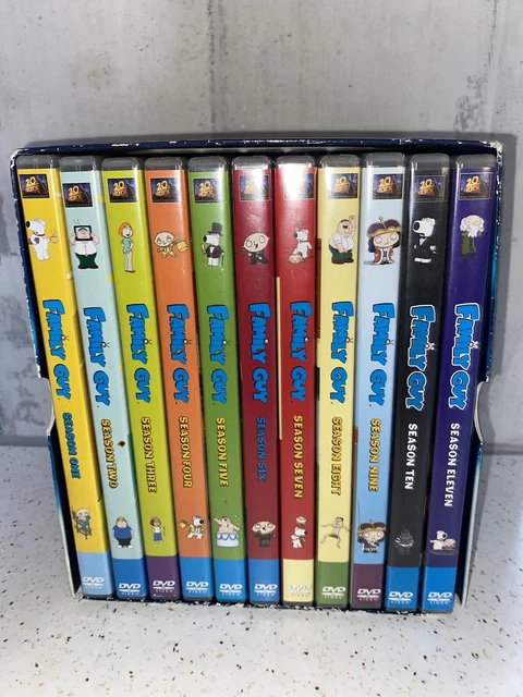 FAMILY GUY SEASON 1 to 11 DVD Box Set - 30 Discs Only - Two Discs ...