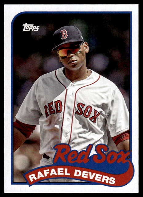 2023 TOPPS ARCHIVES #89DH-7 Rafael Devers/Wade Boggs Boston Red Sox EUR ...