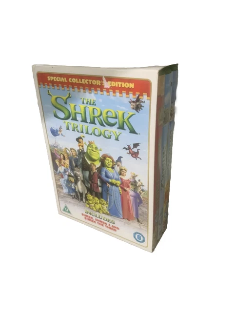 THE SHREK TRILOGY Special Collectors Edition DVD Box Set £4.00 ...