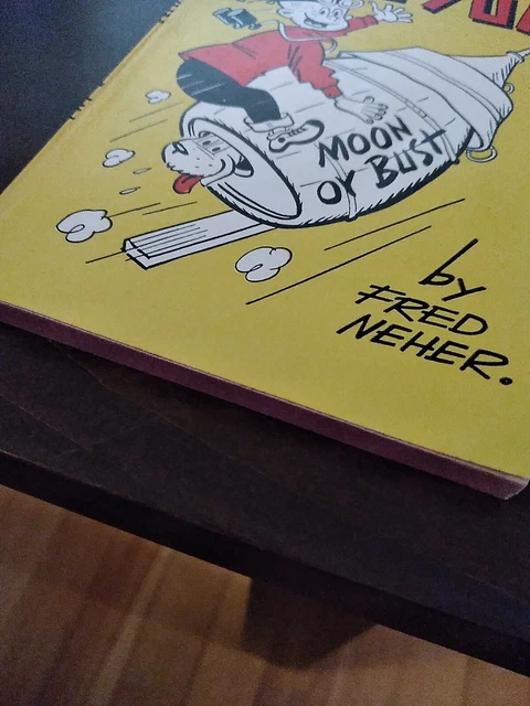 RARE WILL-YUM,MOON OR Bust, by Fred Neher, First Edition, 1958 $8.50 ...
