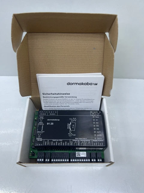DORMAKABA 9125 DORMAKABA Fernbedienung Lesegerät 9125-K5 Amx EUR 703,06 ...
