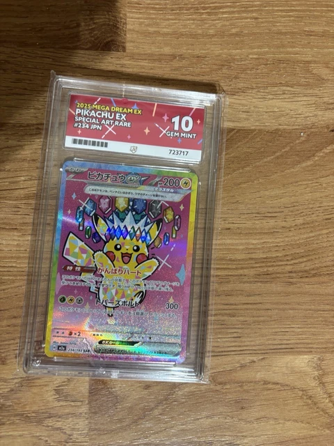 2025 MEGA DREAM Ex Pikachu Pokemon Card Ace 10 Gem Mint £203.50 ...