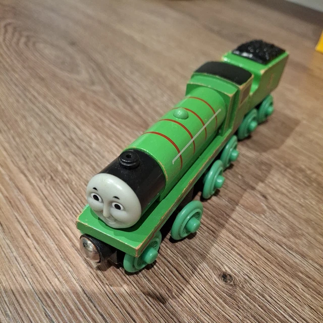 THOMAS & FRIENDS Tank Engine Wooden Trains Henry Brio compatible £9.04 ...