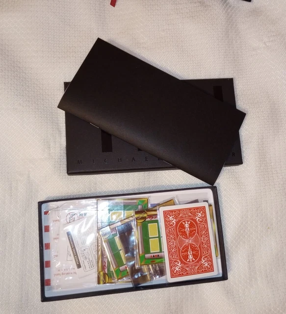 MICHAEL WEBER TEN Box Set Card Magic Ten Card Poker Deal Mentalism ...