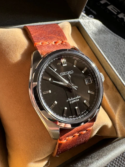 OROLOGIO SEIKO AUTOMATICO SARB033 JDM Explorer 23 Gioiello Nero + SS ...