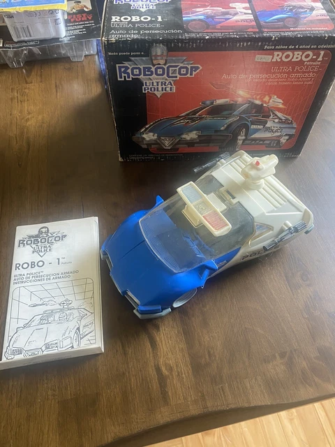 1988 KENNER ROBOCOP Ultra Police Robo 1 Armed Pursuit Car In Original ...