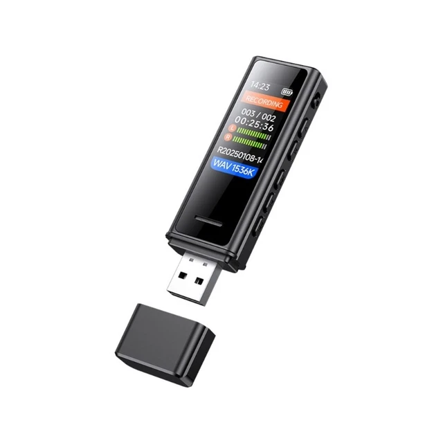 PORTABLE DIGITAL VOICE Recorder Professional Dictaphone MP3 Player ...