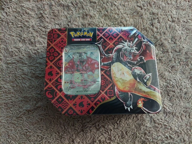 POKÉMON TCG PALDEAN Fates Charizard ex Tin New Sealed (E) $54.89 ...