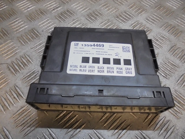 2015 VAUXHALL MOKKA Tech Line 5DR MK1 BCM BODY CONTROL MODULE 13594469 ...