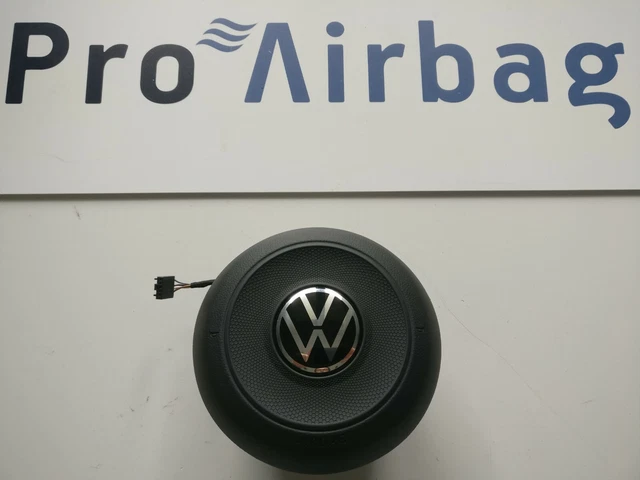 VW GOLF 7 VII / Troc / T-roc R Line / GTI nouveau design logo vw Airbag ...