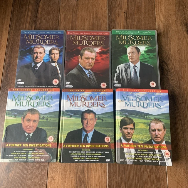 MIDSOMER MURDERS SERIES 1 - 6 Second, Third And Fifth Collection Box Set Crime EUR 46,61 ...