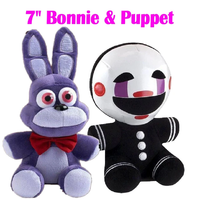 2PCS FIVE NIGHTS at Freddy's Bonnie and Puppet FNAF 8" Kids Plush Toy ...