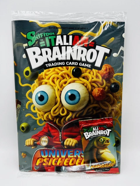 SKIFIDOL ITALIAN BRAINROT TCG Album Empty Binder + Pack £9.43 - PicClick UK
