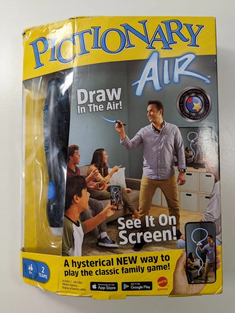 MATTEL GAMES PICTIONARY Air Interacting Drawing Game for Ages 8+ £14.99 ...
