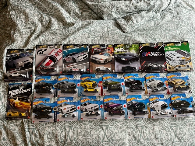 HOT WHEELS NISSAN Skyline Konvolut Sammlung R32 GT/R R33 GT/R R34 GT/R ...