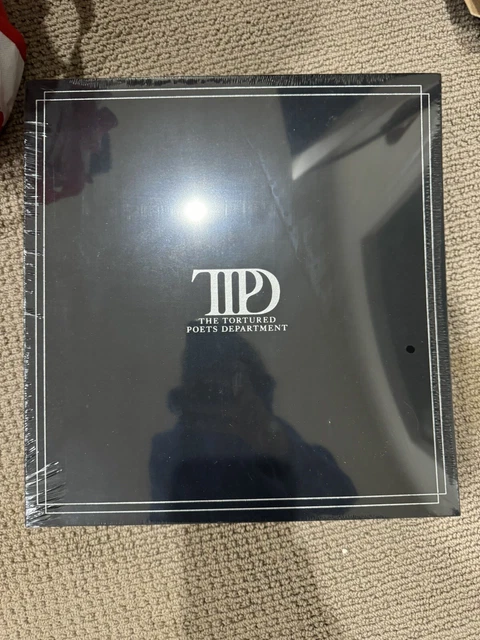 TAYLOR SWIFT THE Tortured Poets Department TTPD Vinyl Display Case NEW ...