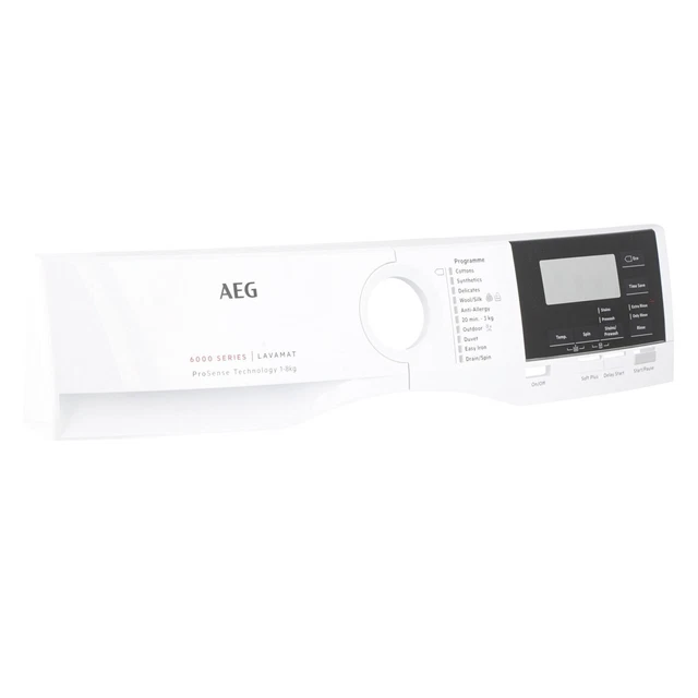 AEG 6000 SERIES LAVAMAT Control Panel White Fascia & Drawer Front ...