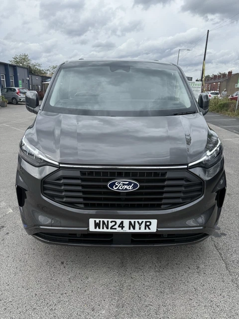 FORD TRANSIT CUSTOM Grey Van Automatic Diesel 2024 Cat N £27,000.00 ...