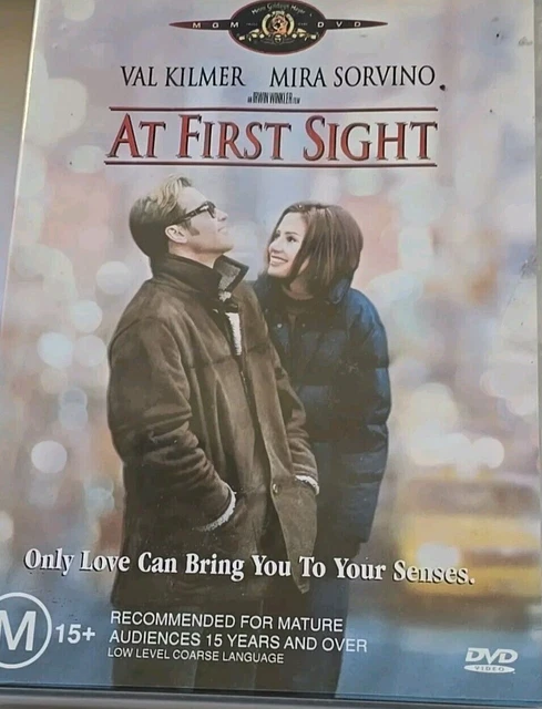 AT FIRST SIGHT DVD Val Kilmer Mira Sorvino Kelly McGillis R4 PAL M15 ...