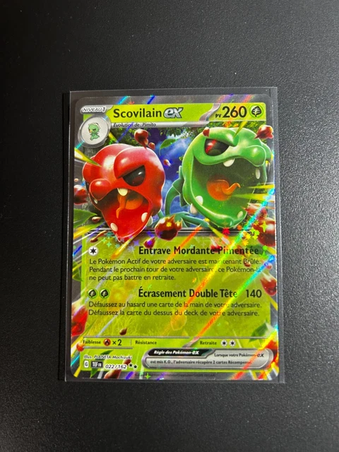 CARTE POKÉMON SCOVILAIN EX 022/162 EV5 TEF Forces Temporelles NEUF EUR ...